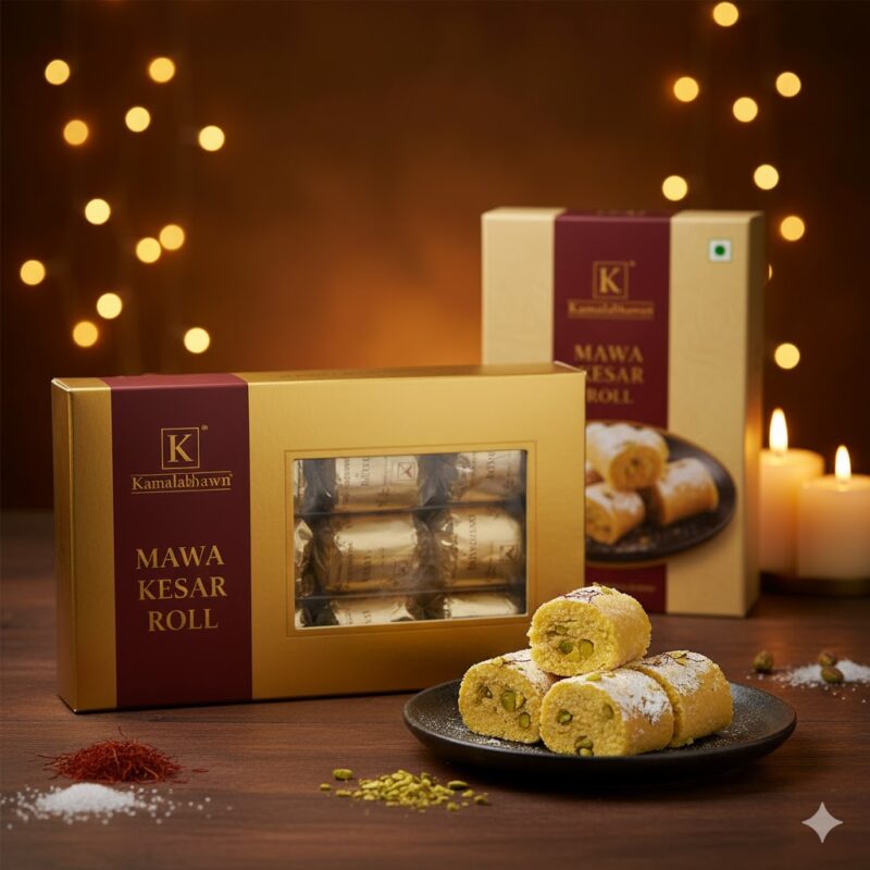 MAWA KESAR ROLL – Kamala Bhawan