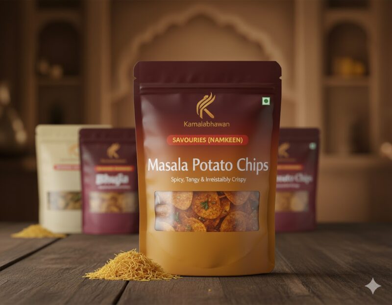 MASALA POTATO CHIPS – Kamala Bhawan